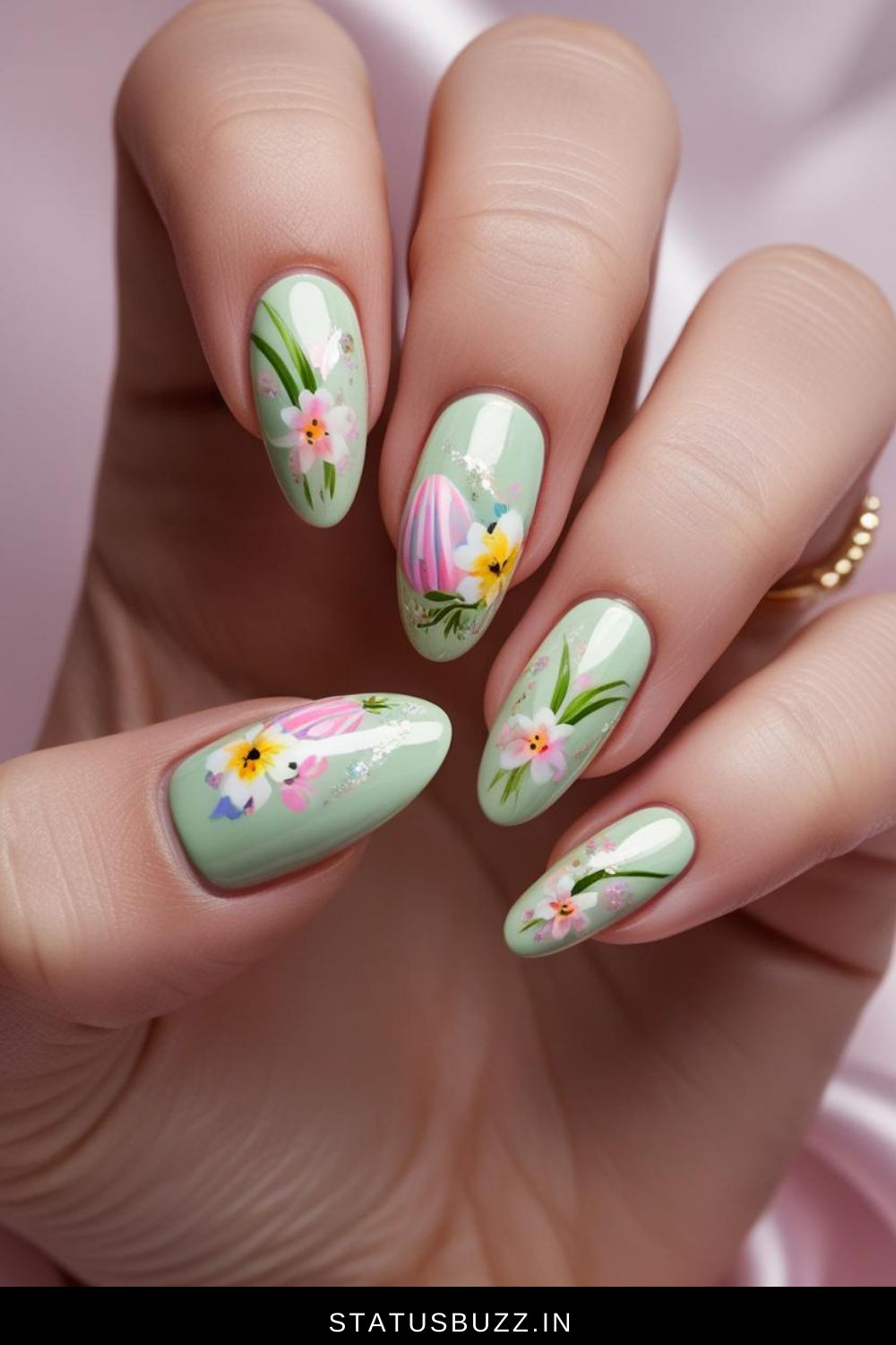 40 Stunning Easter Nail Designs You Need to Try This Year - StatusBuzz